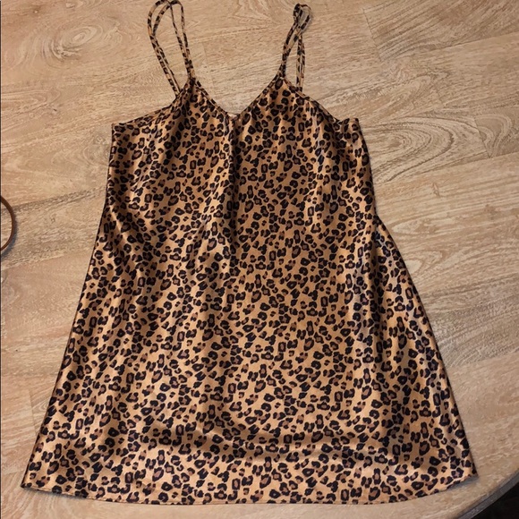 Vintage | Intimates & Sleepwear | Vintage Leopard Cheetah Animal Print ...
